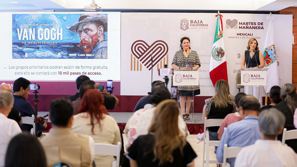 Anuncia gobernadora que Mexicali será sede de una exposición Van Gogh ...